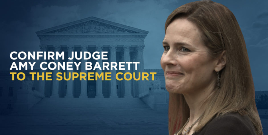 Confirm Judge Barrett to the Supreme Court Now | American Center for ...